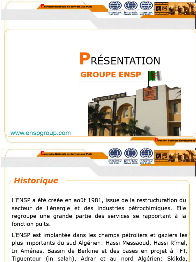 Business Plan 2013-2017 de l'ENSP | PDF | Affaires