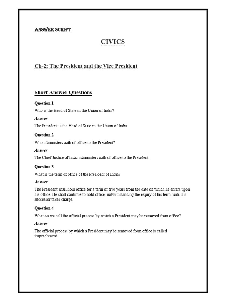 Civics ch-2 | PDF | Government Of India | Government