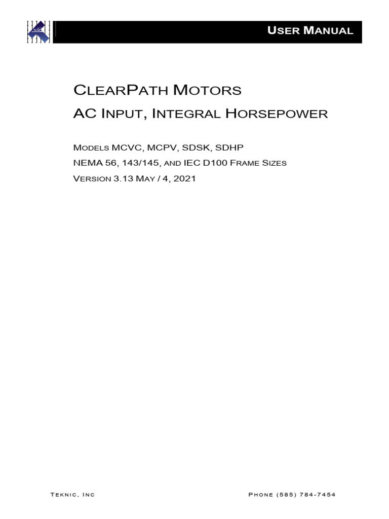 Teknic MCPV Manual Frame 56 | Download Free PDF | Electric Motor | Usb