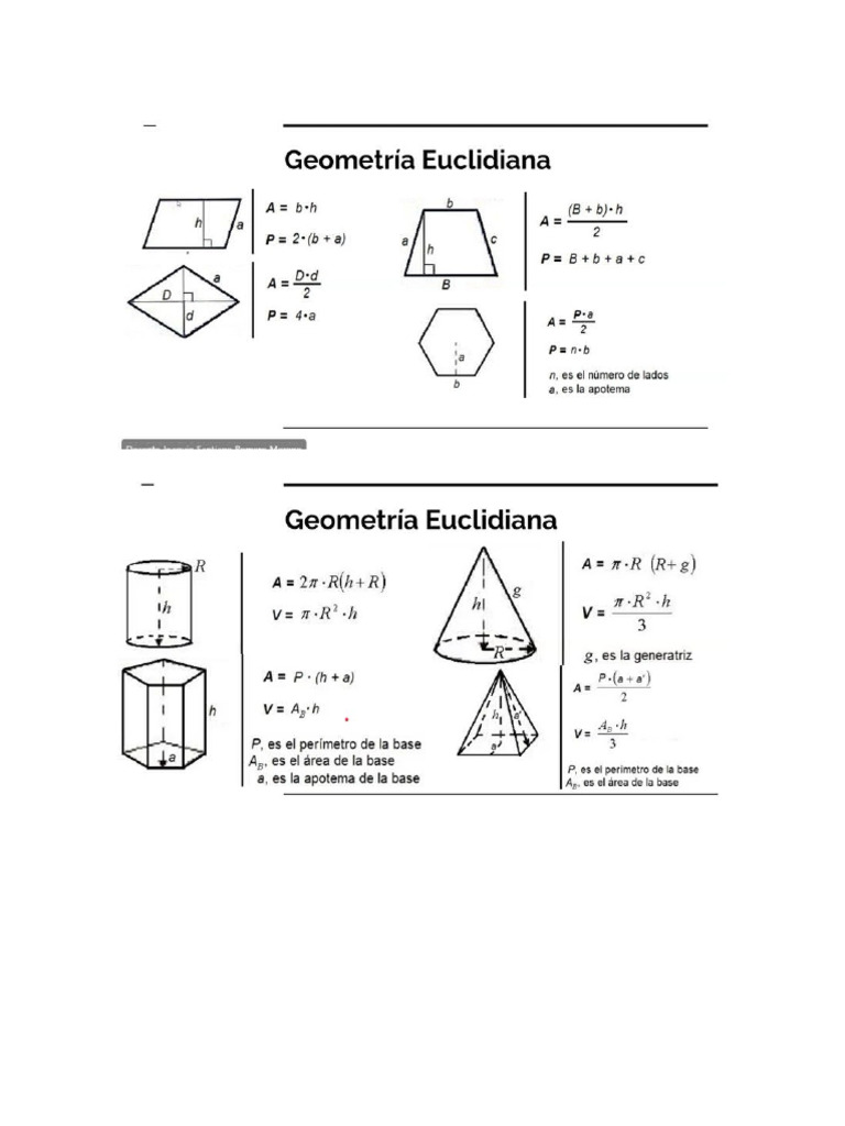 Geometría Euclidiana | PDF