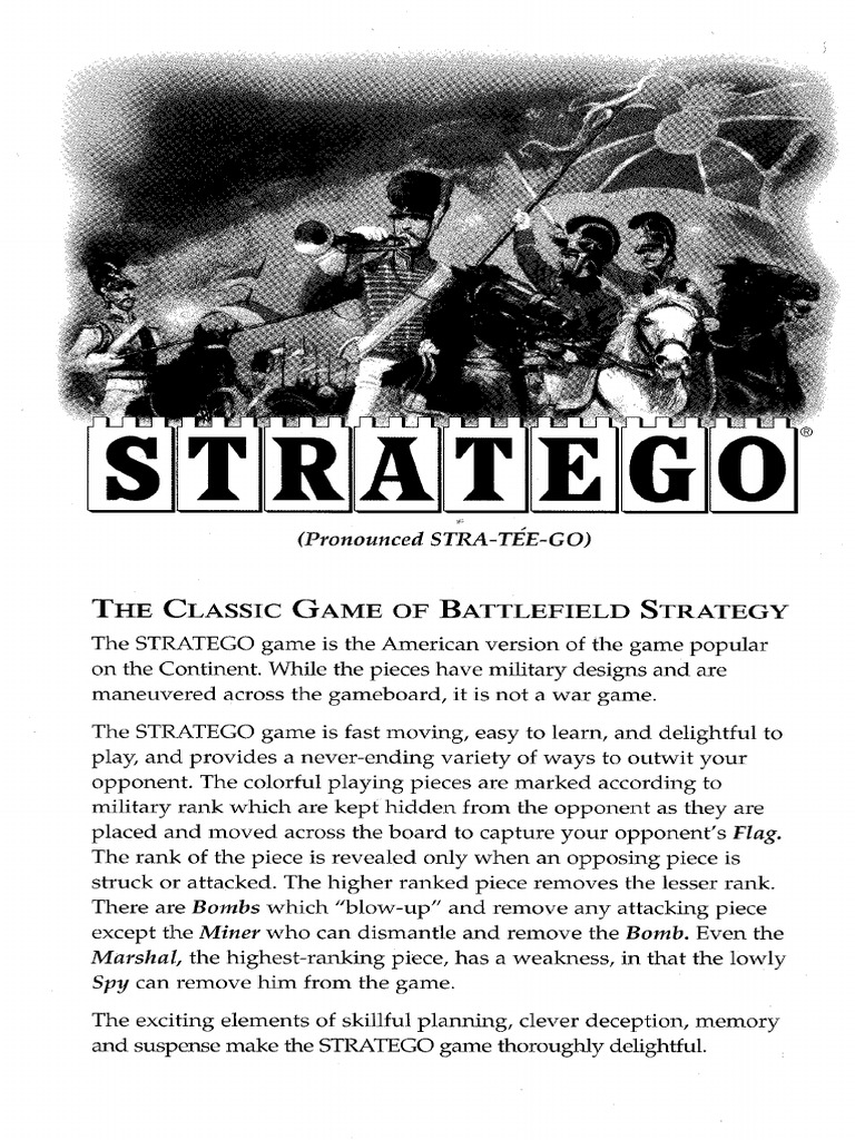 en Us - Vintage Stratego Game | PDF
