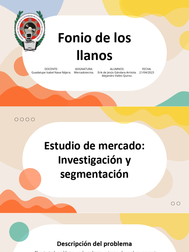 Fonio de Los Llanos - Estudio de Mercado | PDF | Agricultura ...