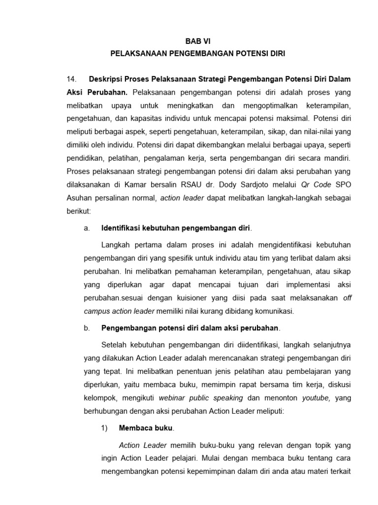 Dimensi Kepemimpinan dalam Pengembangan Diri | PDF