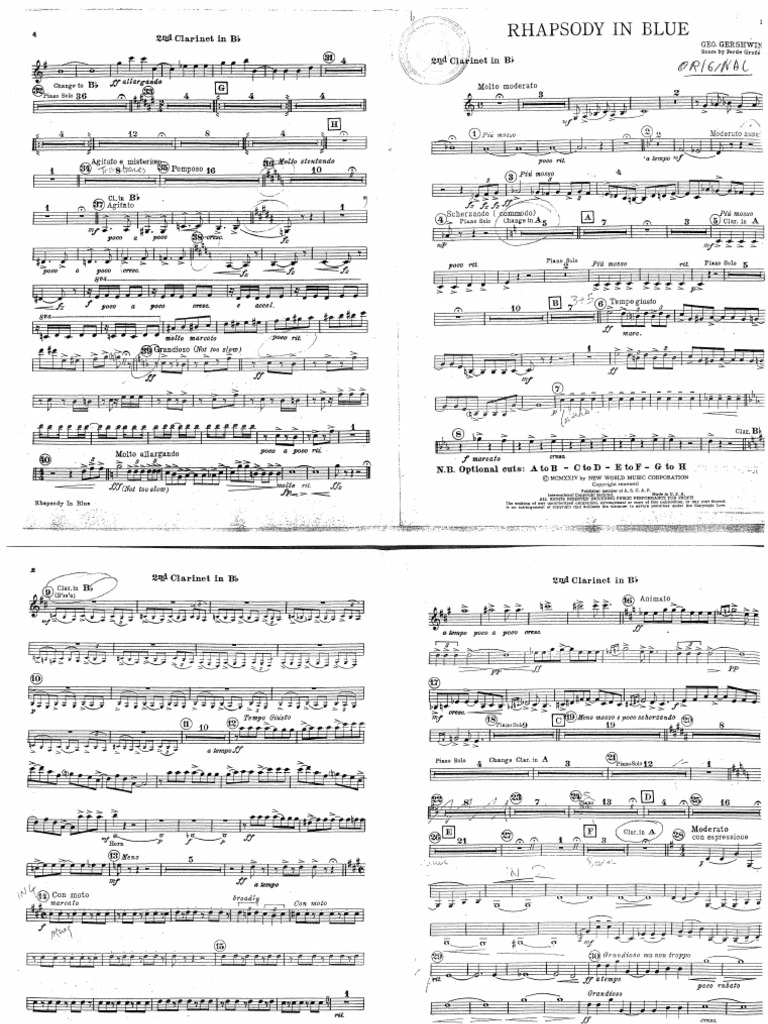 Clarinet 2 | PDF