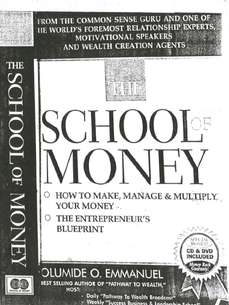 School of Money by Olumide Emmanuel | PDF