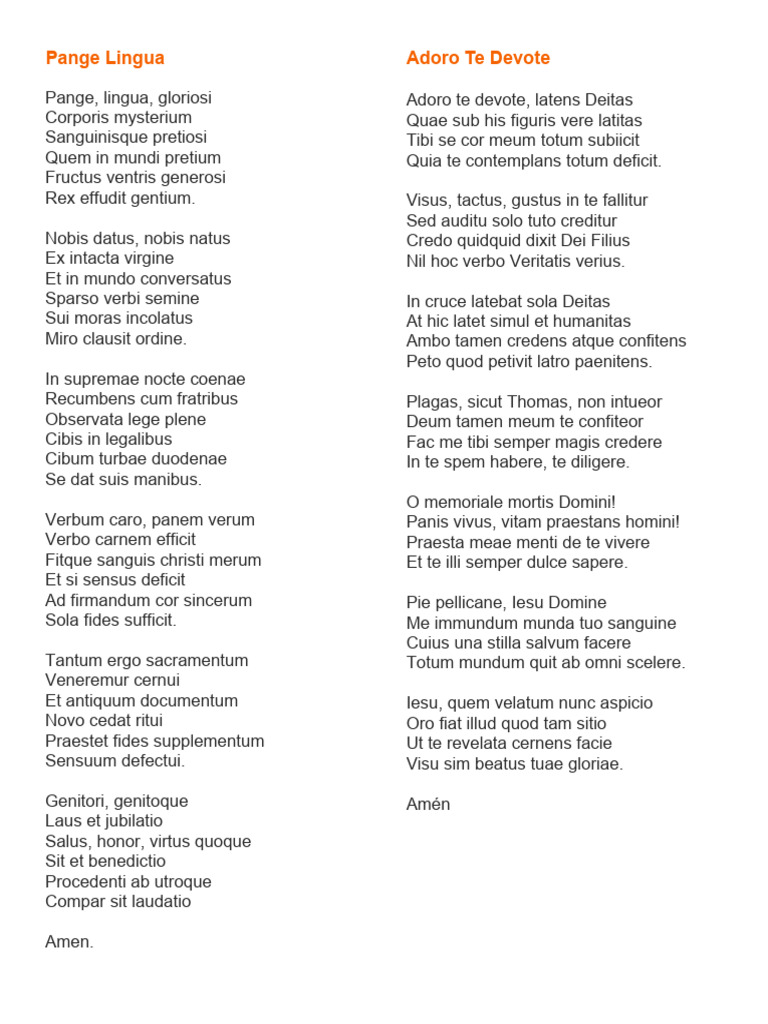 Cantos Al Santísimo | PDF | eucaristía | Sacramentos