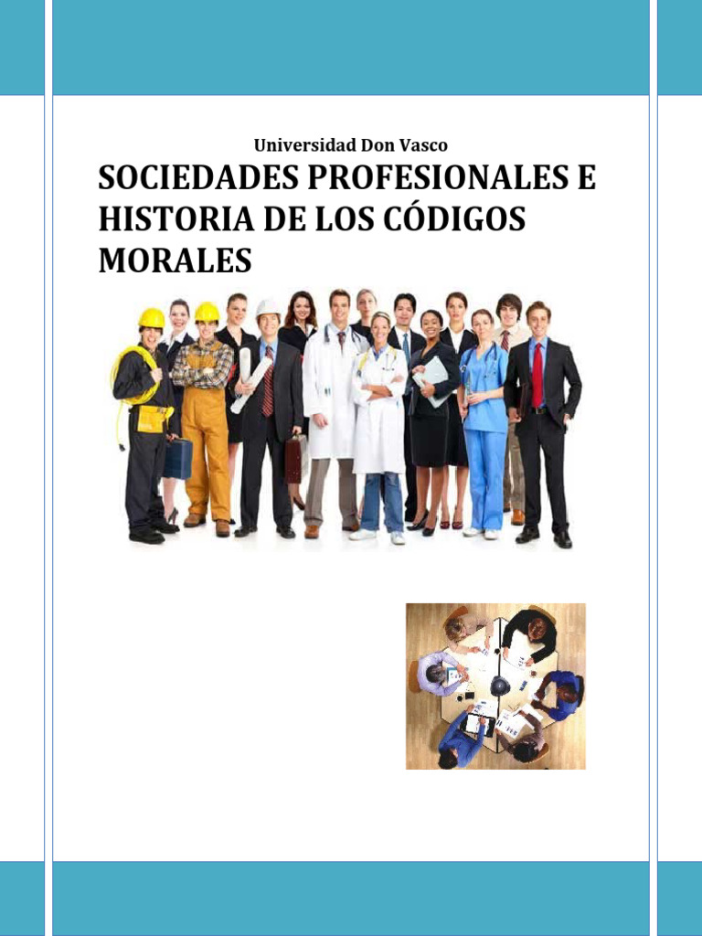 Sociedades Profesionales e Historia de Los Codigos Morales | PDF | Moralidad | Sociedad de ...