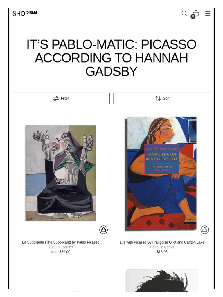 Gadsby's Perspective on Picasso | PDF | Pablo Picasso | Artists