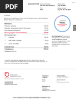 Xfinity Bill Statement Example PDF | PDF | Fee | Payments