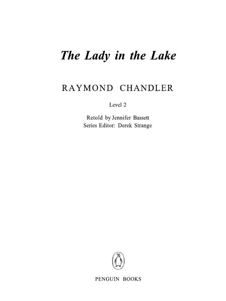 The Lady in The Lake | PDF
