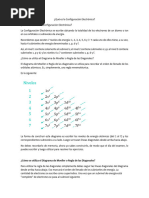 Uso del Diagrama de Moeller en Química | PDF | Configuración ...