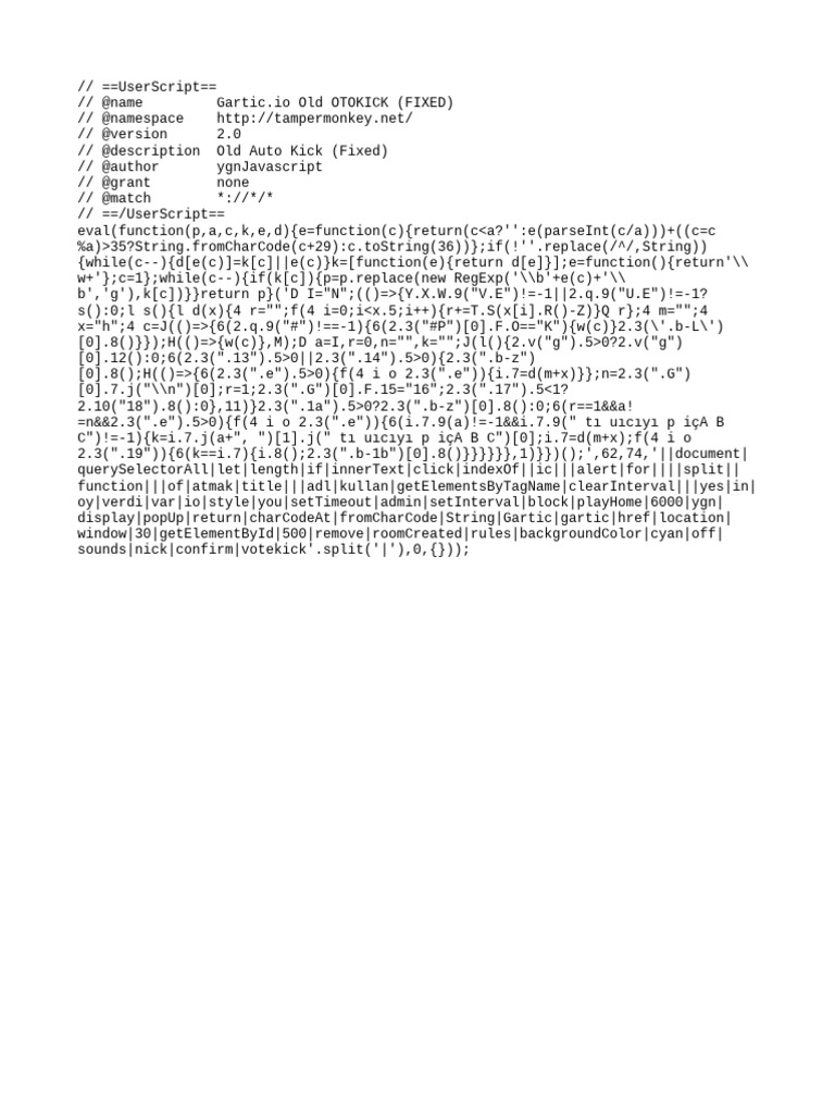 Ygn Oto Kick Fixed | PDF
