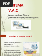Sistema VAC: Terapia y Aplicaciones | PDF | Herida | Especialidades Medicas