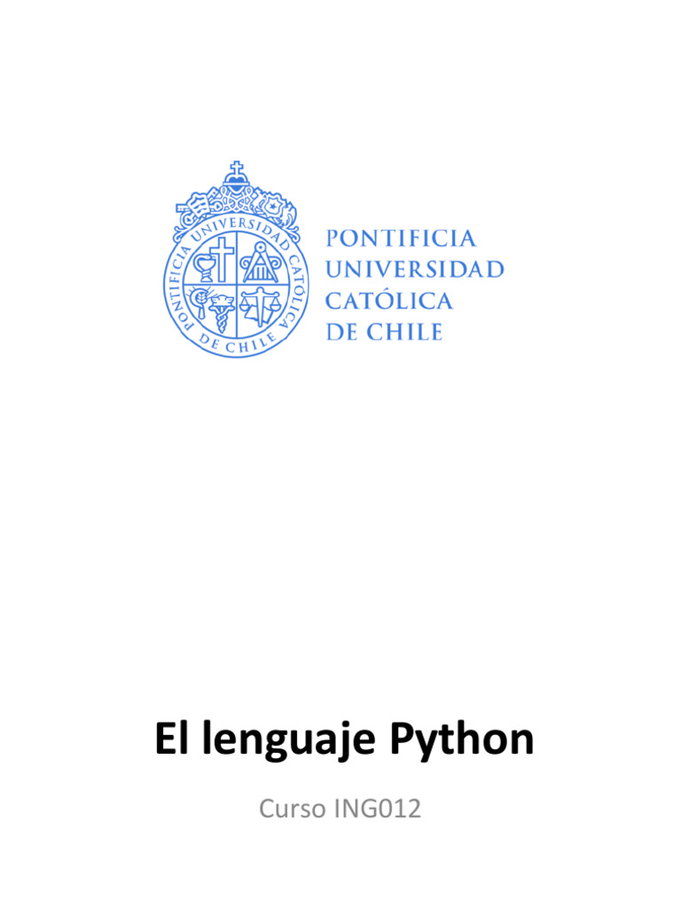 Características y ventajas de Python | PDF | Python (lenguaje de ...