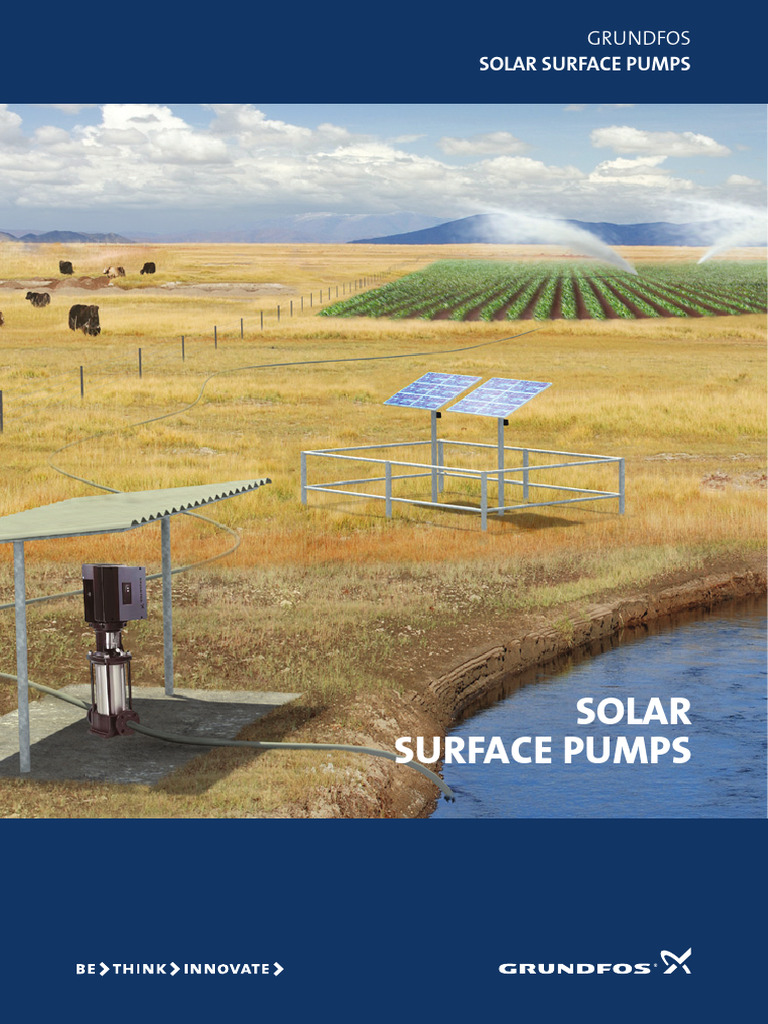 Grundfos Solar Surface Pumps | PDF | Electric Motor | Pump