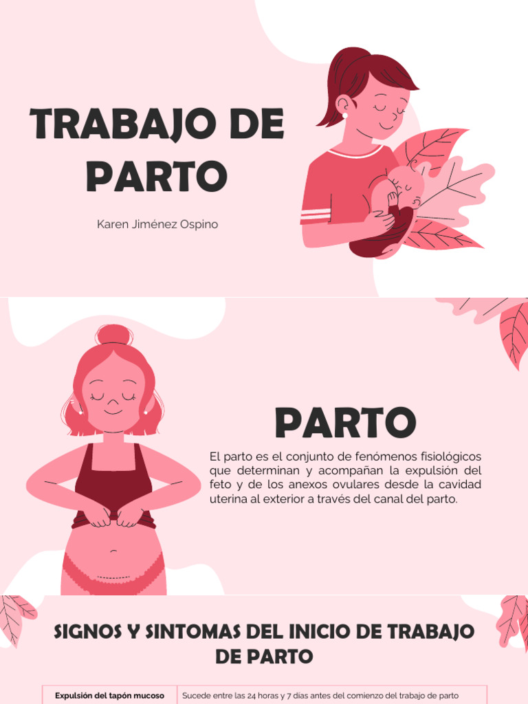Trabajo de Parto | PDF | Parto | Pelvis