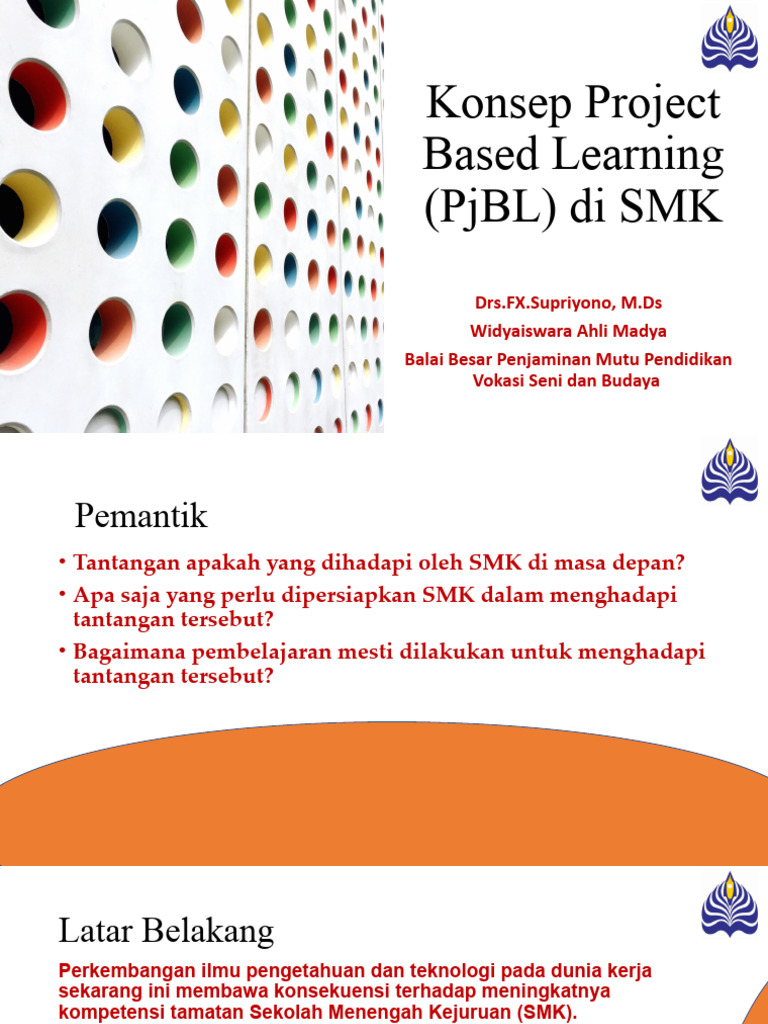 PjBL di SMK: Konsep dan Implementasi | PDF | Seni
