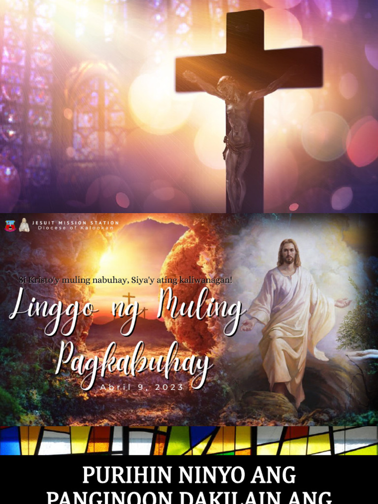 Mass PPT April 17 2022 Easter Sunday | PDF