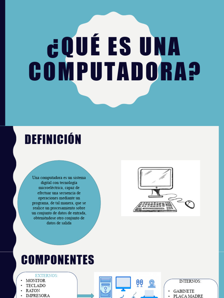 Qué Es Una Computadora | PDF