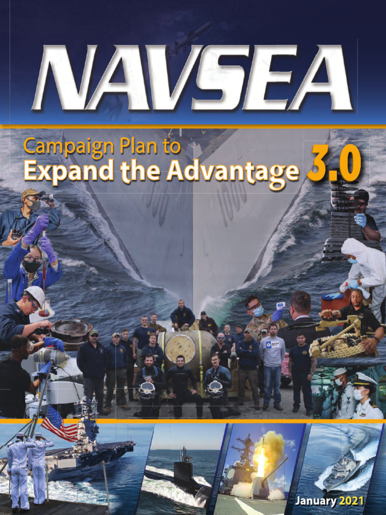 NAVSEA Campaign Plan 3.0 Overview | PDF | United States Navy | Analytics