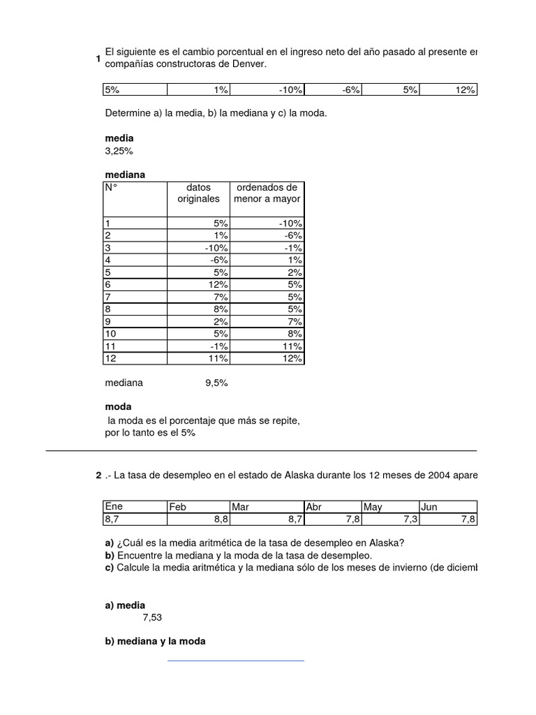 Guía de ejercicios N°2 | PDF