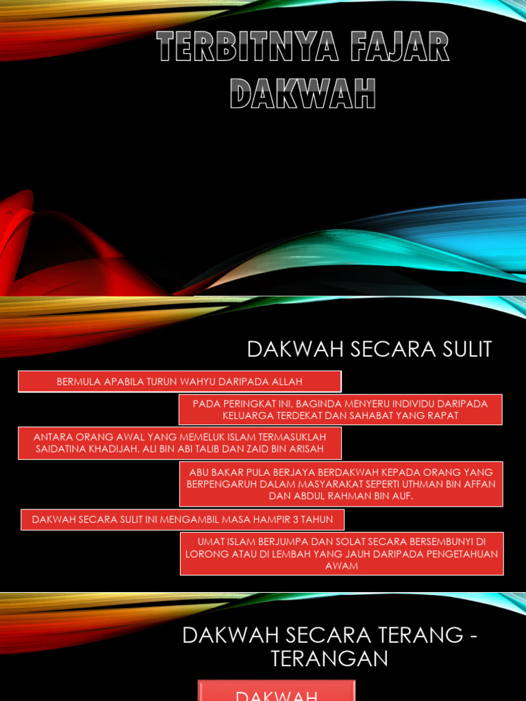 Terbitnya Fajar Dakwah | PDF