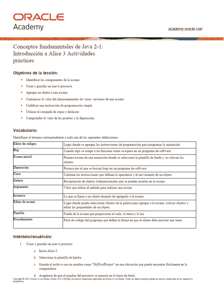 JF 2 1 Practice Esp | PDF