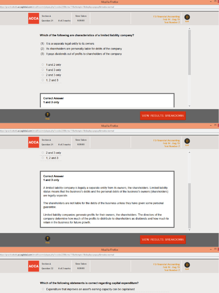 FFA Practice Test 2 Keys 2 | PDF