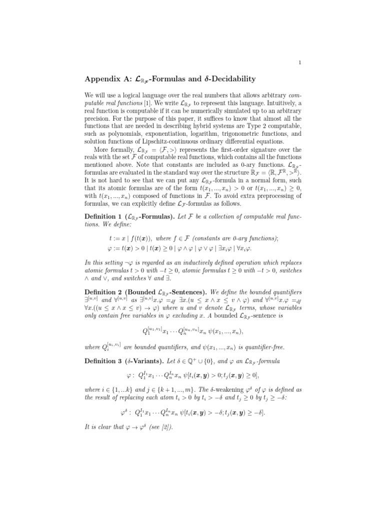 Appendix | PDF | Function (Mathematics) | Real Number