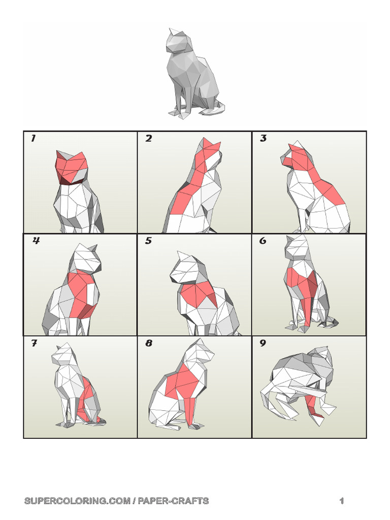 Paper Crafts at Supercoloring.com | PDF | Technology & Engineering