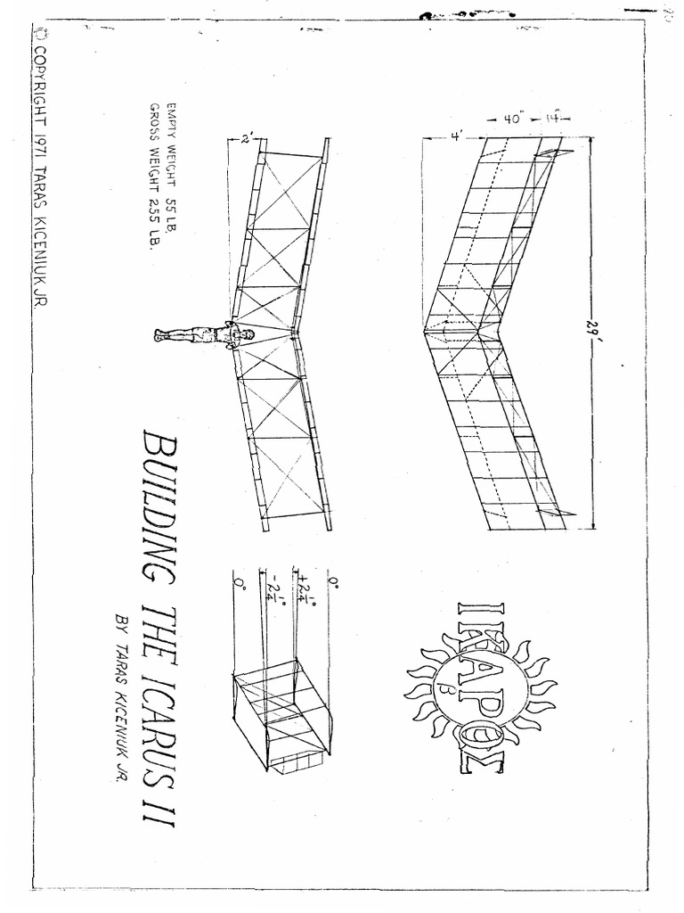 Icarus II Plan Set and Notes | PDF