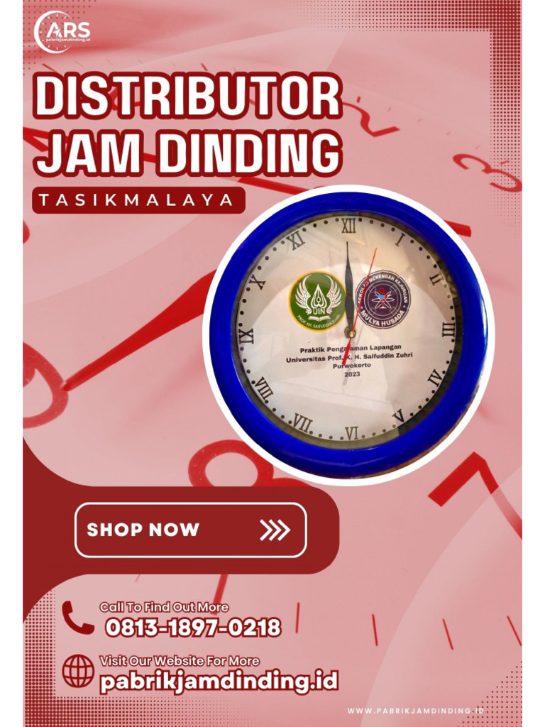 Jam Dinding Custom Kaliputih | PDF