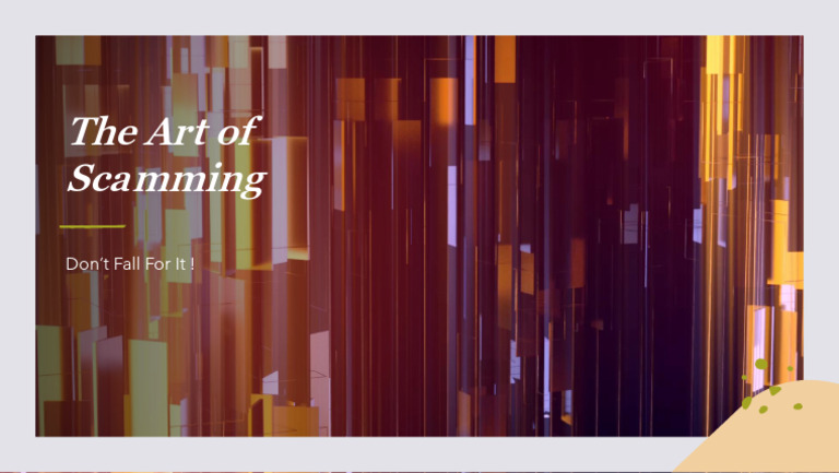 The Art of Scamming | PDF