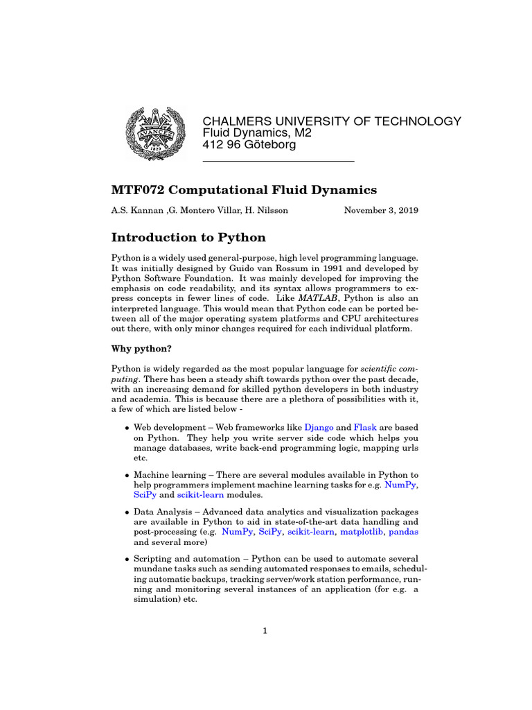 quickStartGuide Py | PDF | Python (Programming Language) | Control Flow