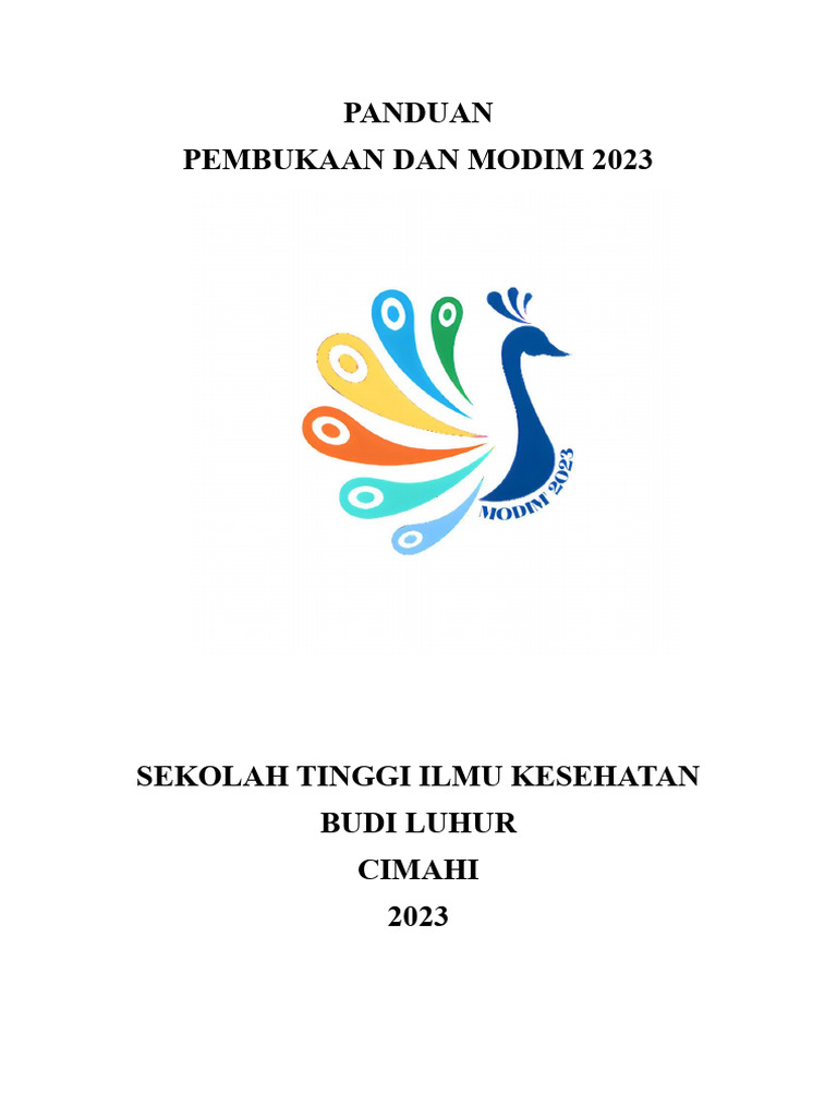 Panduan Modim 2023 | PDF