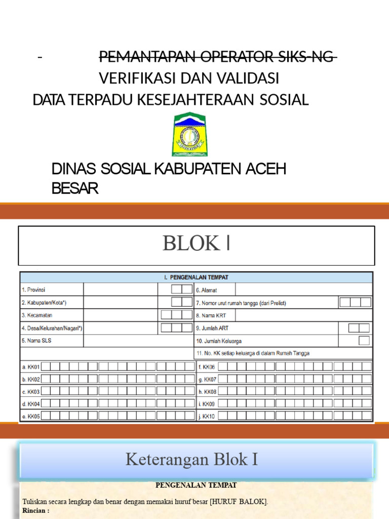 Penjelasan Form Instrumen Abes | PDF