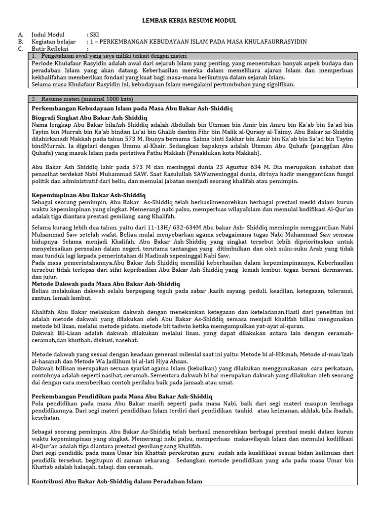 Ski Resum KB 1 | PDF