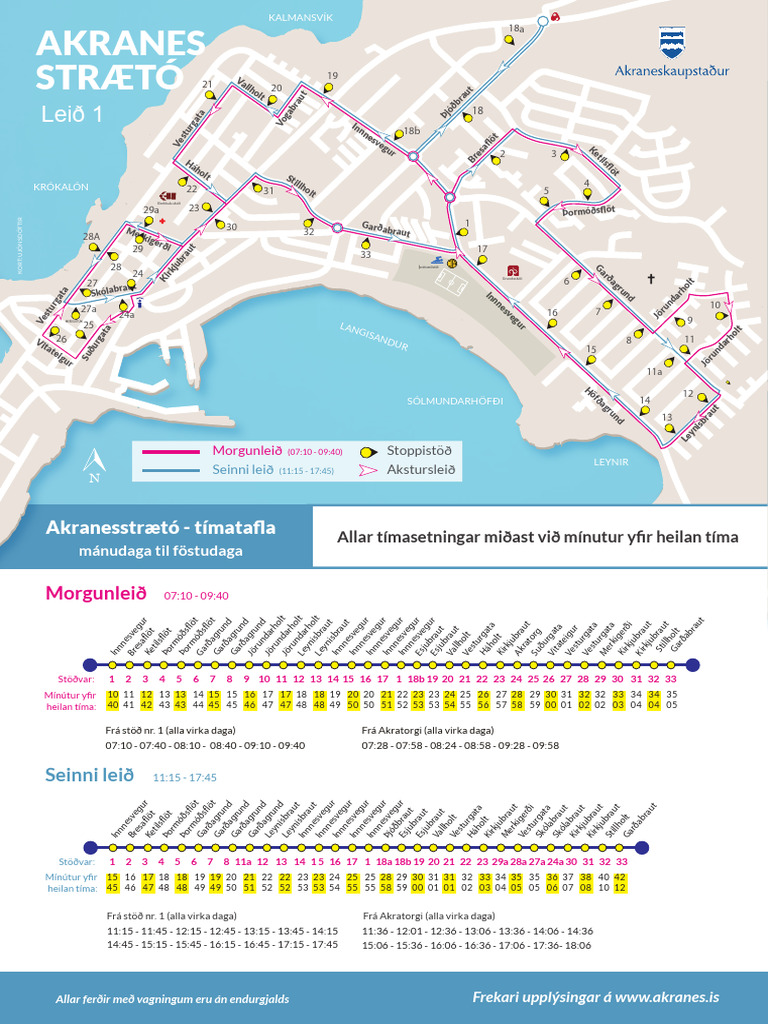Straeto 2023 Leid 1 | PDF