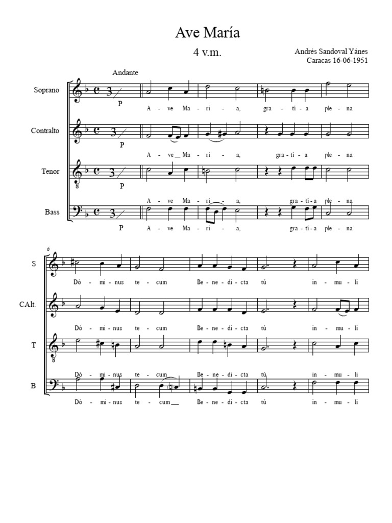 Ave Maria | PDF