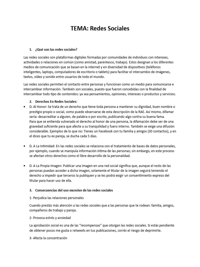 Redes Sociales | PDF