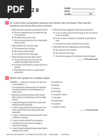 Summit 2 3rd Edition Answer Key | PDF | Laughter | Anger