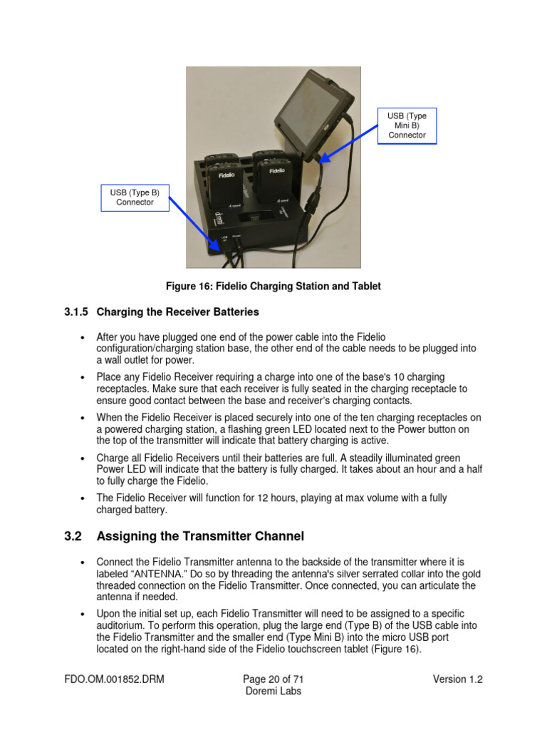 Fidelio Instructions | PDF