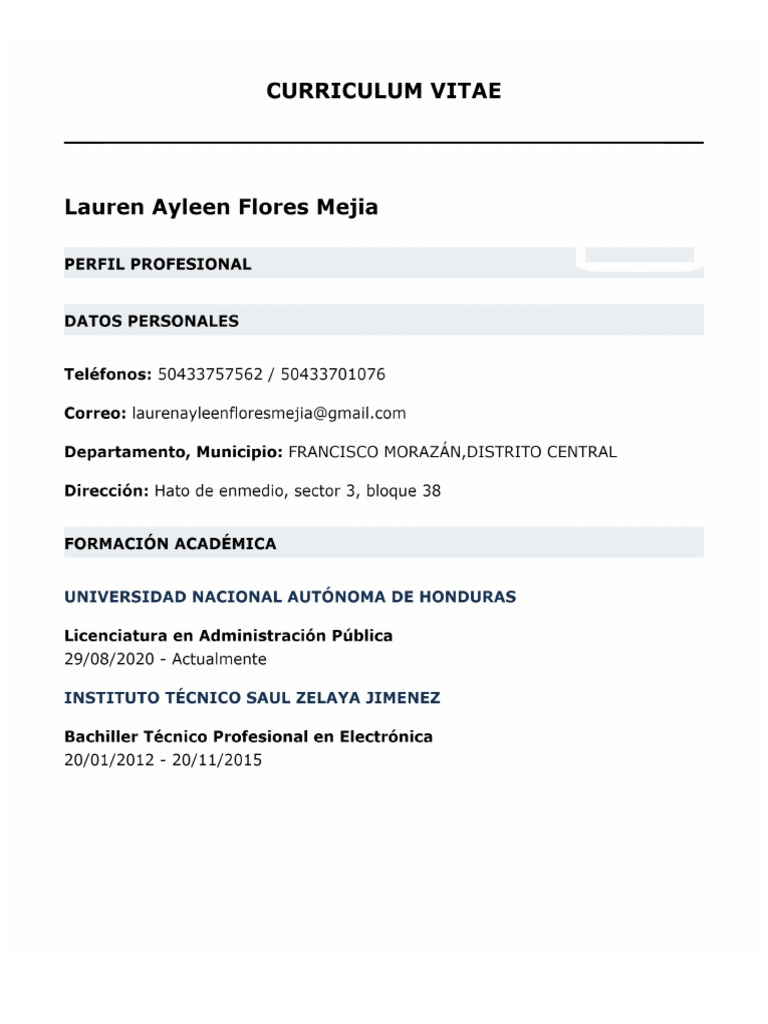 My CV | PDF