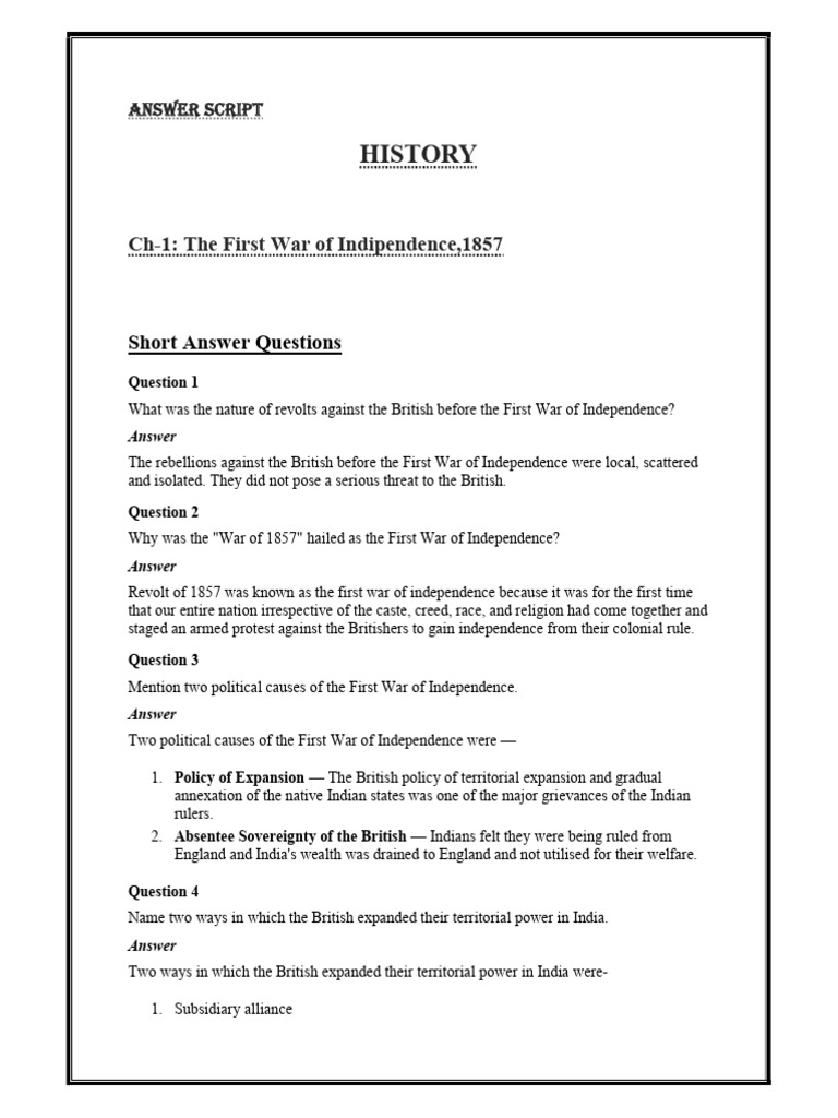 History ch-1 | PDF