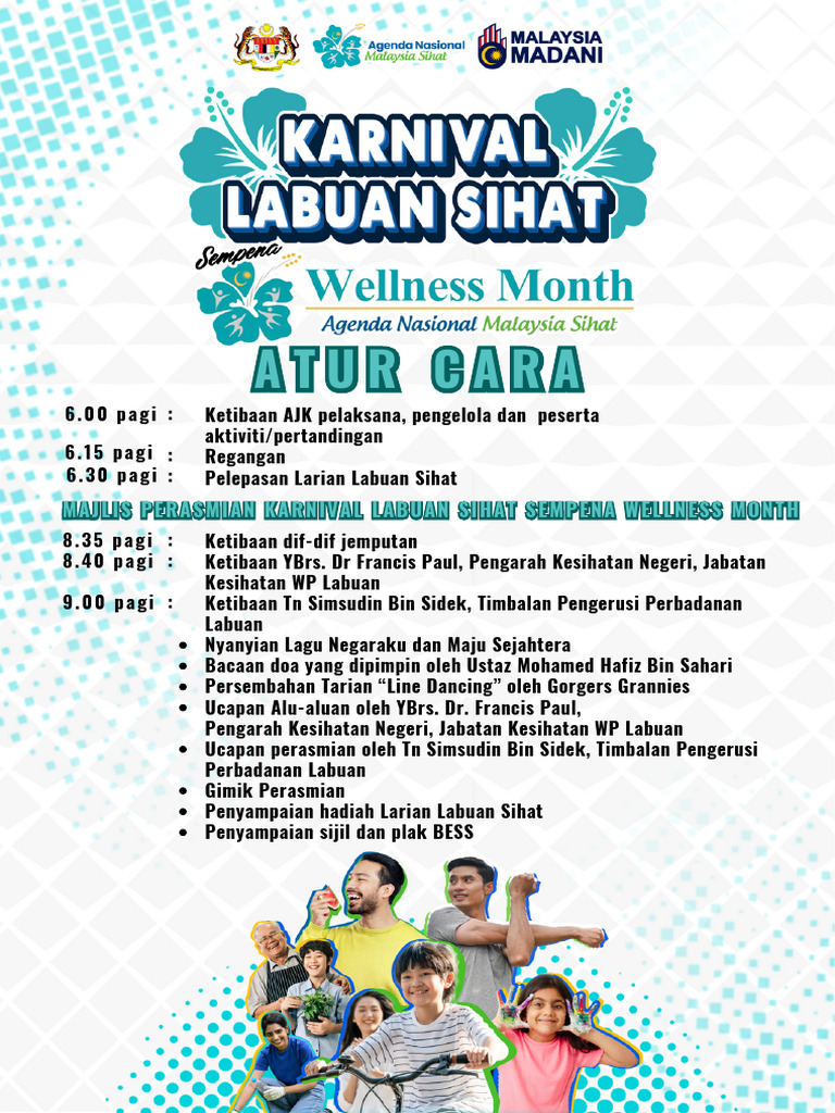 Atur Cara Karnival Labuan Sihat - Latest | PDF