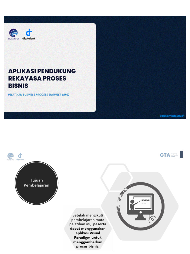 Aplikasi Pendukung Rekayasa Proses Bisnis | PDF