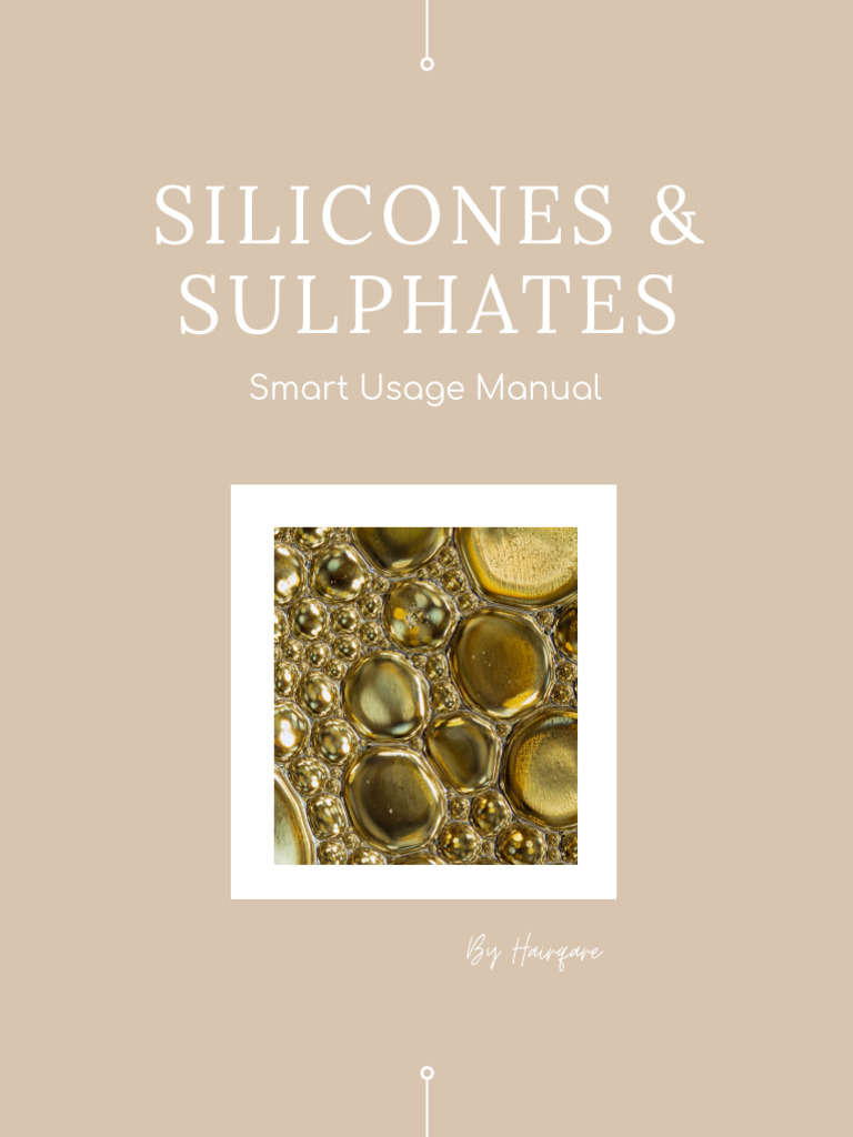 Silicones&Sulfates - Smart Usage Manual - (2023) | PDF | Shampoo ...