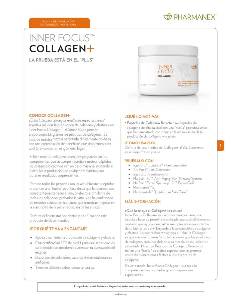 Cl-Collagen Plus-Pip | PDF | Salud y bienestar