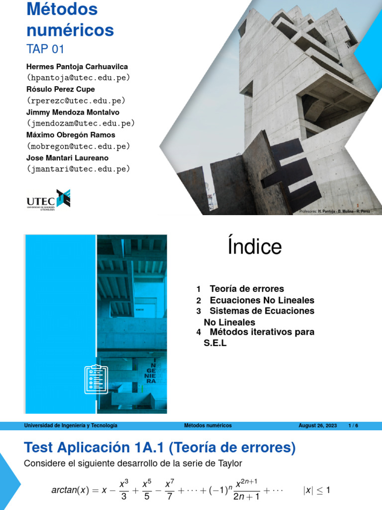 Tap1 Parte1 2023 2 | PDF