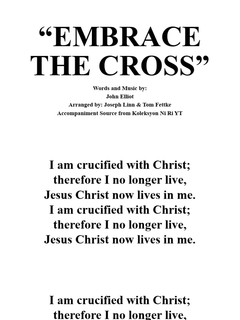 Embrace The Cross | PDF